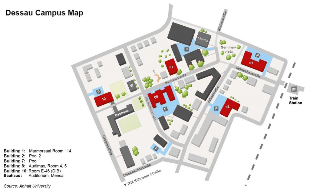 Dessau Campus Map | DLA Conference