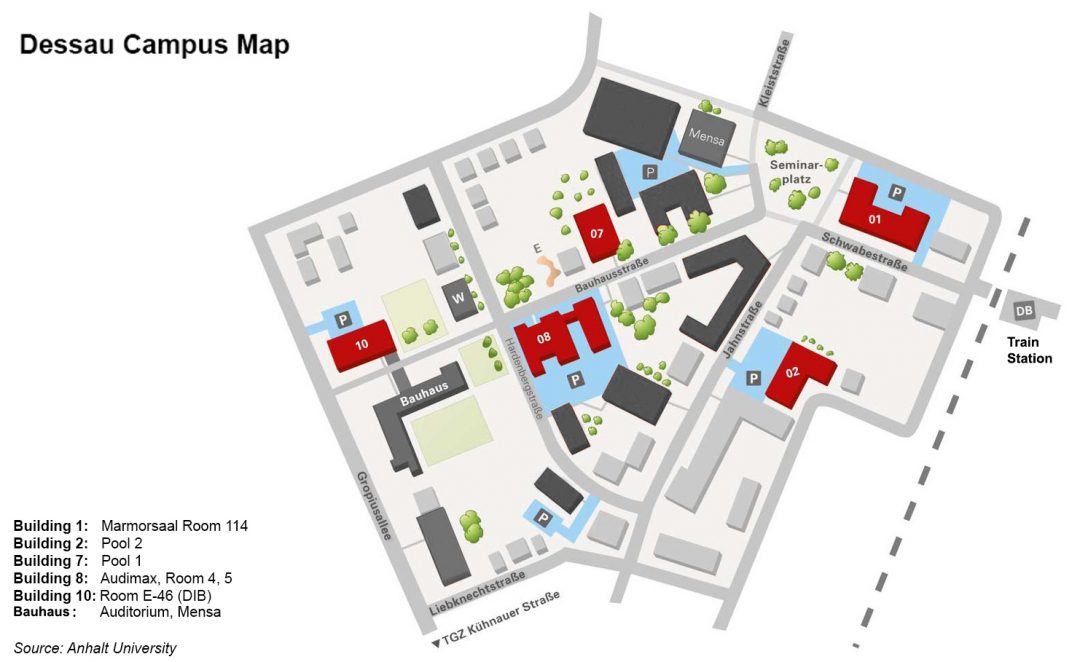 Dessau Campus Map | DLA Conference
