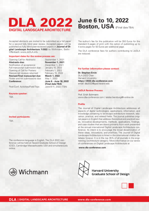 Call for Paper | DLA Conference